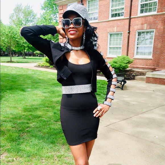 Accessories | New Custom Zircon Bling Baseball Ball Hat Cap Os | Poshmark